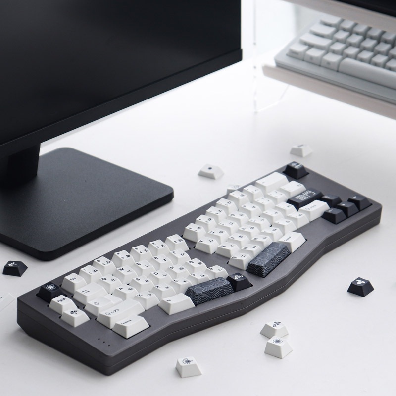GMK Thor Thunder Gates Kaminarimon Keycaps 152 key PBT keycaps Dye ...