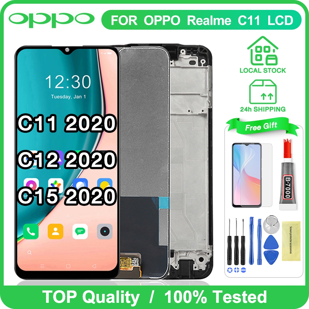 LCD FOR OPPO REALME C11 2020 / REALME C12 / REALME C15 / REALME Narzo 20 LCD Touch Screen ...