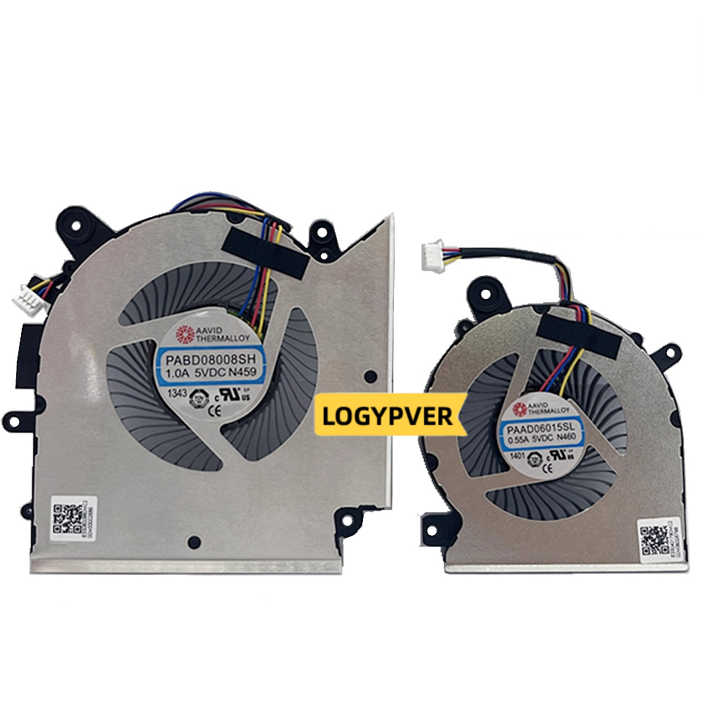 Laptop CPU GPU FAN for MSI Warrior GF66 GF76 GL66 GL76 MS-17L1 GS-1581 ...
