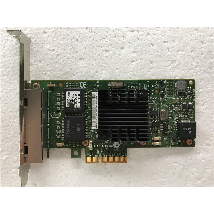 Original I350AM4 4-port Gigabit Ethernet card PCI-E 4-port Intel I350 ...