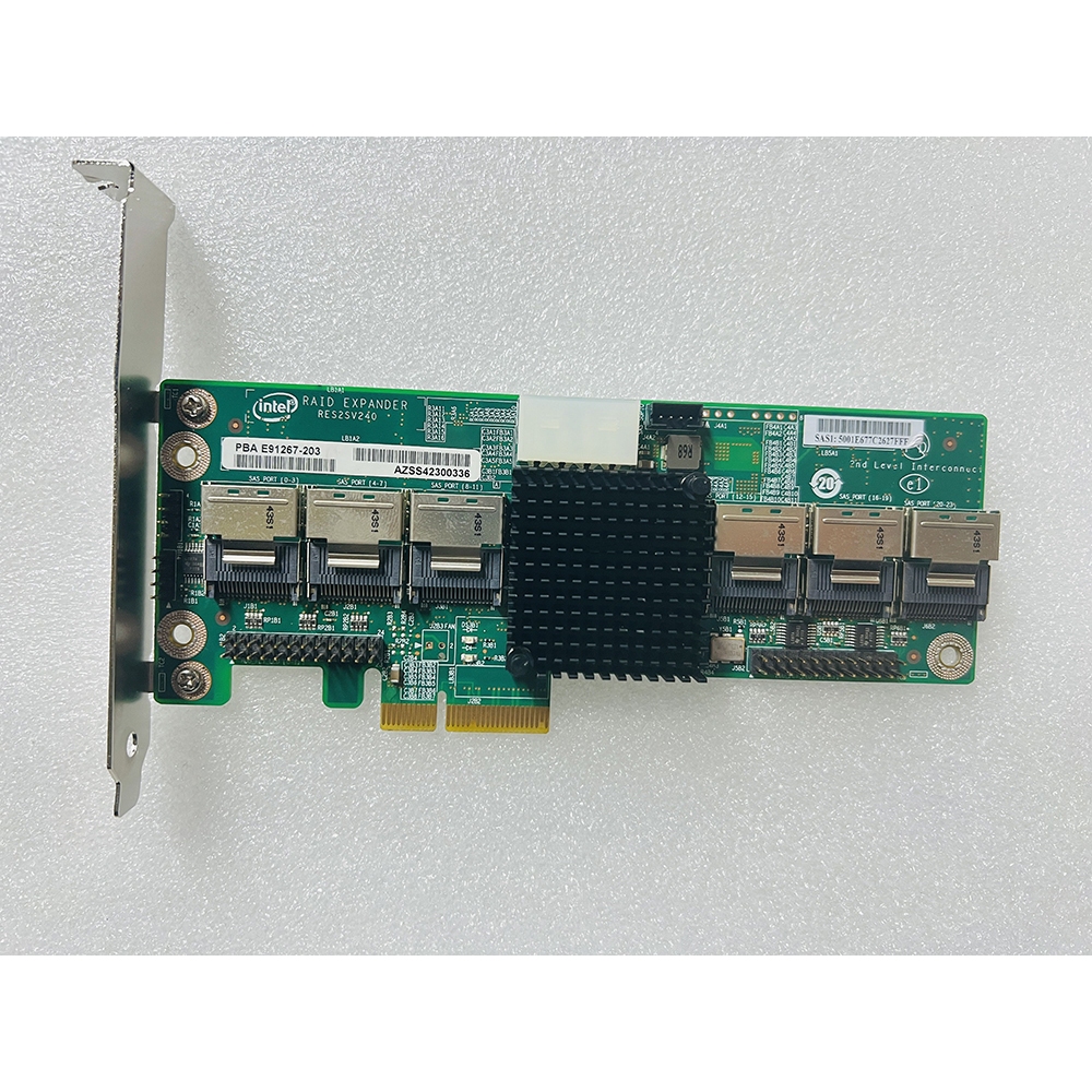 Original Intel RAID Expander RES2SV240 24 Port SATA SAS Expansion Card ...
