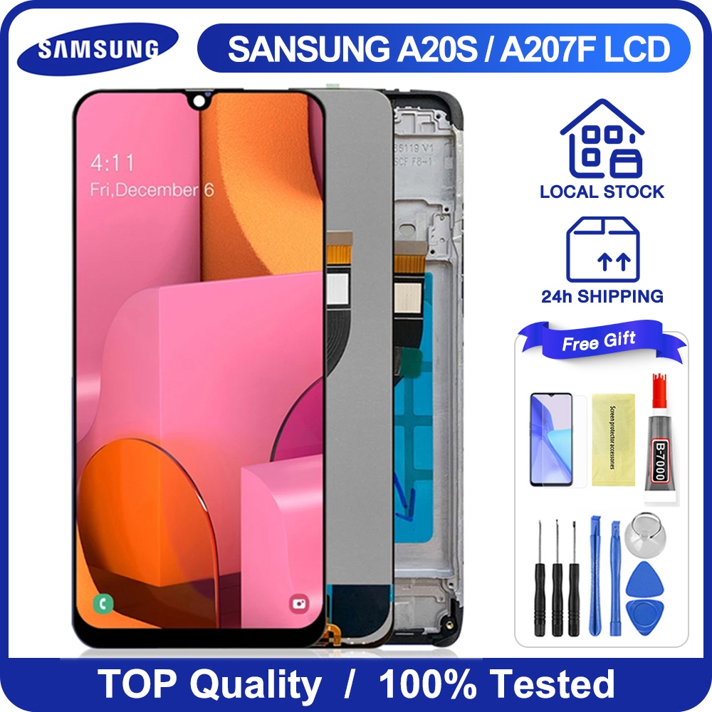 LCD For Samsung Galaxy A20S A207 LCD Touch Screen Digitizer Assembly ...
