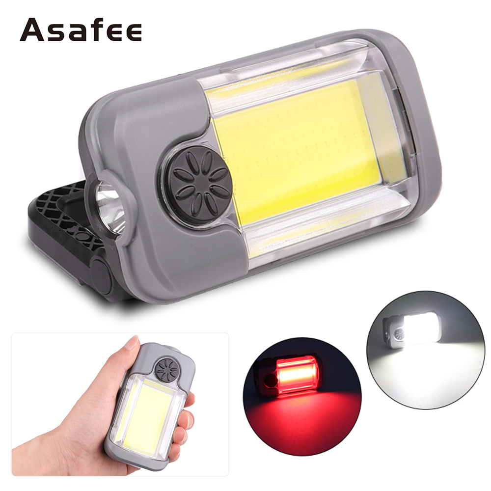 Asafee 1805 XPG+ COB LED multi-function emergency charging work light ...