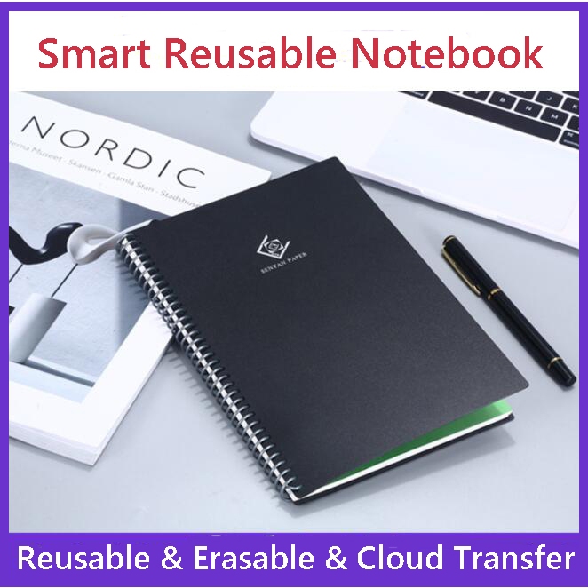 Smart Reusable Notebook Reusable And Erasable Dot Grid Eco Friendly Notebook Waterproof Notebook