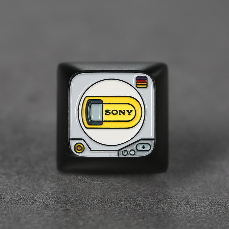 Humha Artisan keycap CD Walkman keycap Cherry profile Mechanical ...