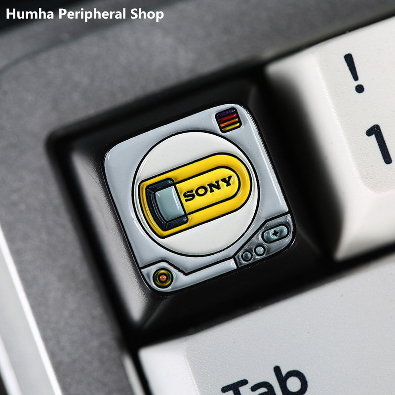 Humha Artisan keycap CD Walkman keycap Cherry profile Mechanical ...