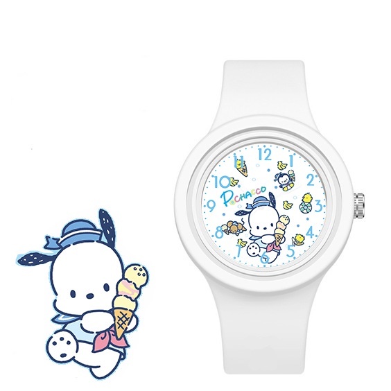 Sanrio Cartoon My Melody Watch Cute Kuromi Students Quartz Watch ...
