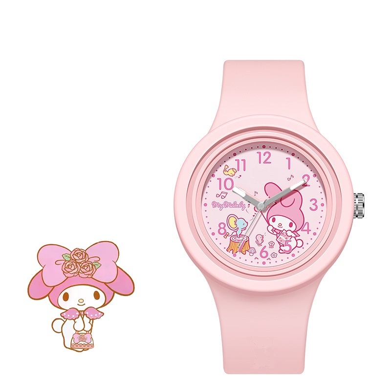 Sanrio Cartoon My Melody Watch Cute Kuromi Students Quartz Watch ...