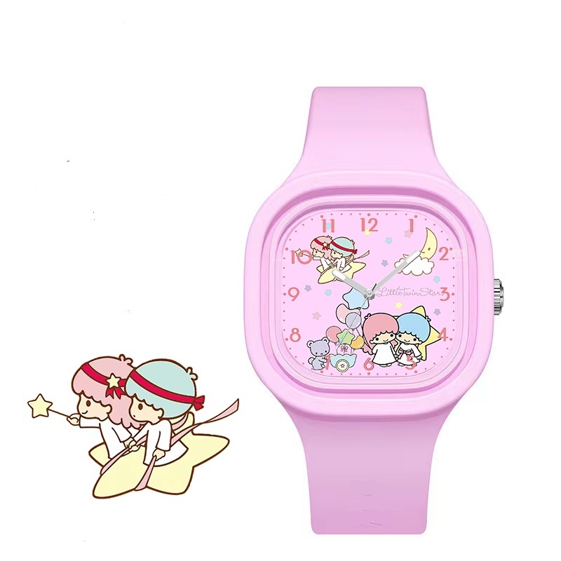Sanrio Cartoon My Melody Watch Cute Kuromi Students Quartz Watch ...