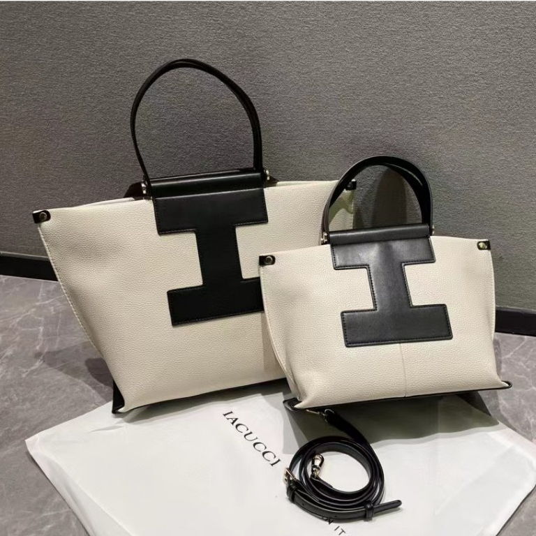 Iacucci Tote Bag Female Bag Niche High-End Sense One-Shoulder Portable ...
