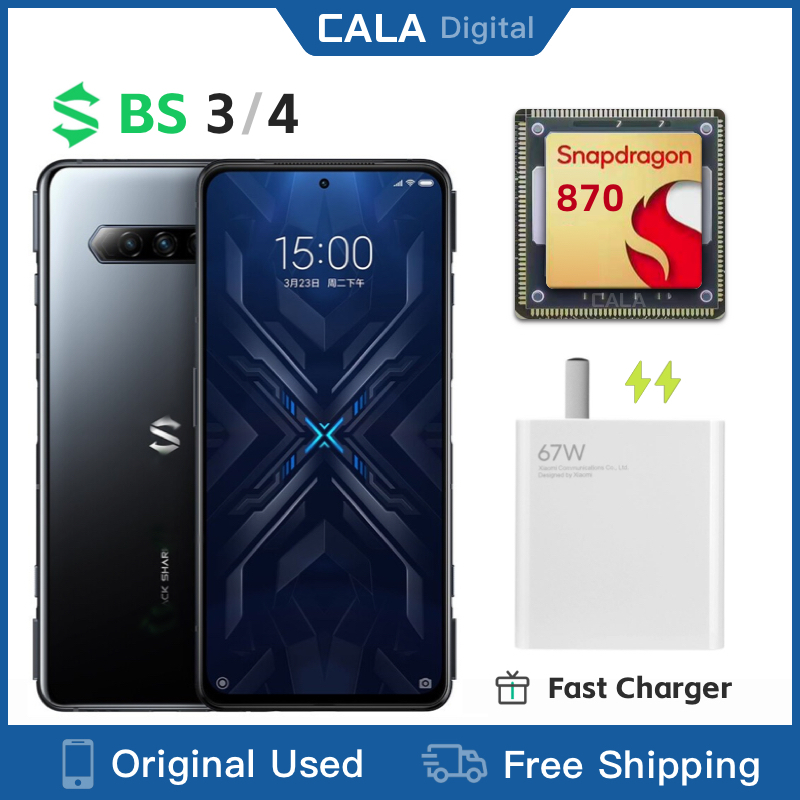 Original Used BS 4 Snapdragon 870 Qualcomm Gaming phone 8GB+128/256GB ...