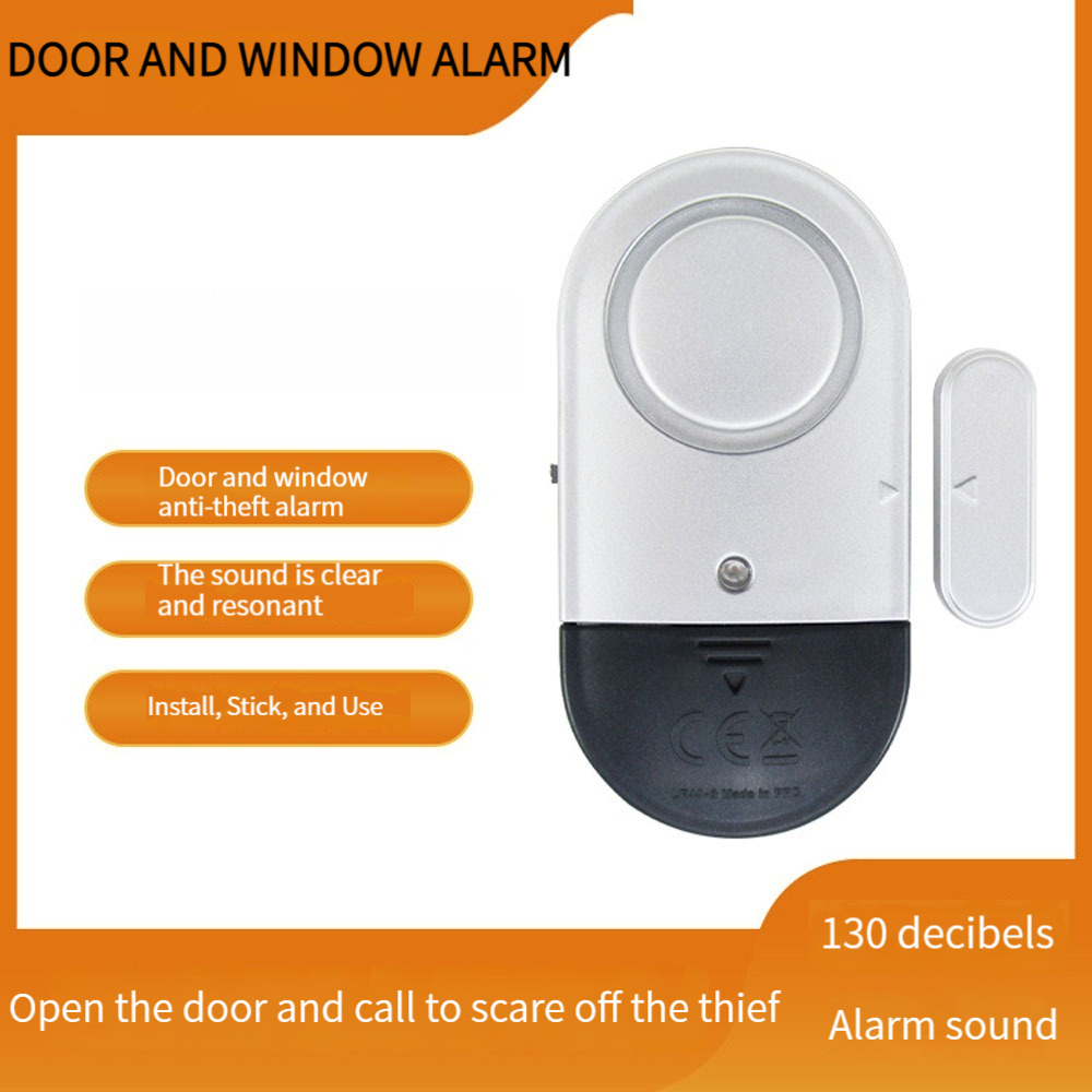 Wireless Door Window Magnetic Sensor House Entry Burglar Alarm System ...