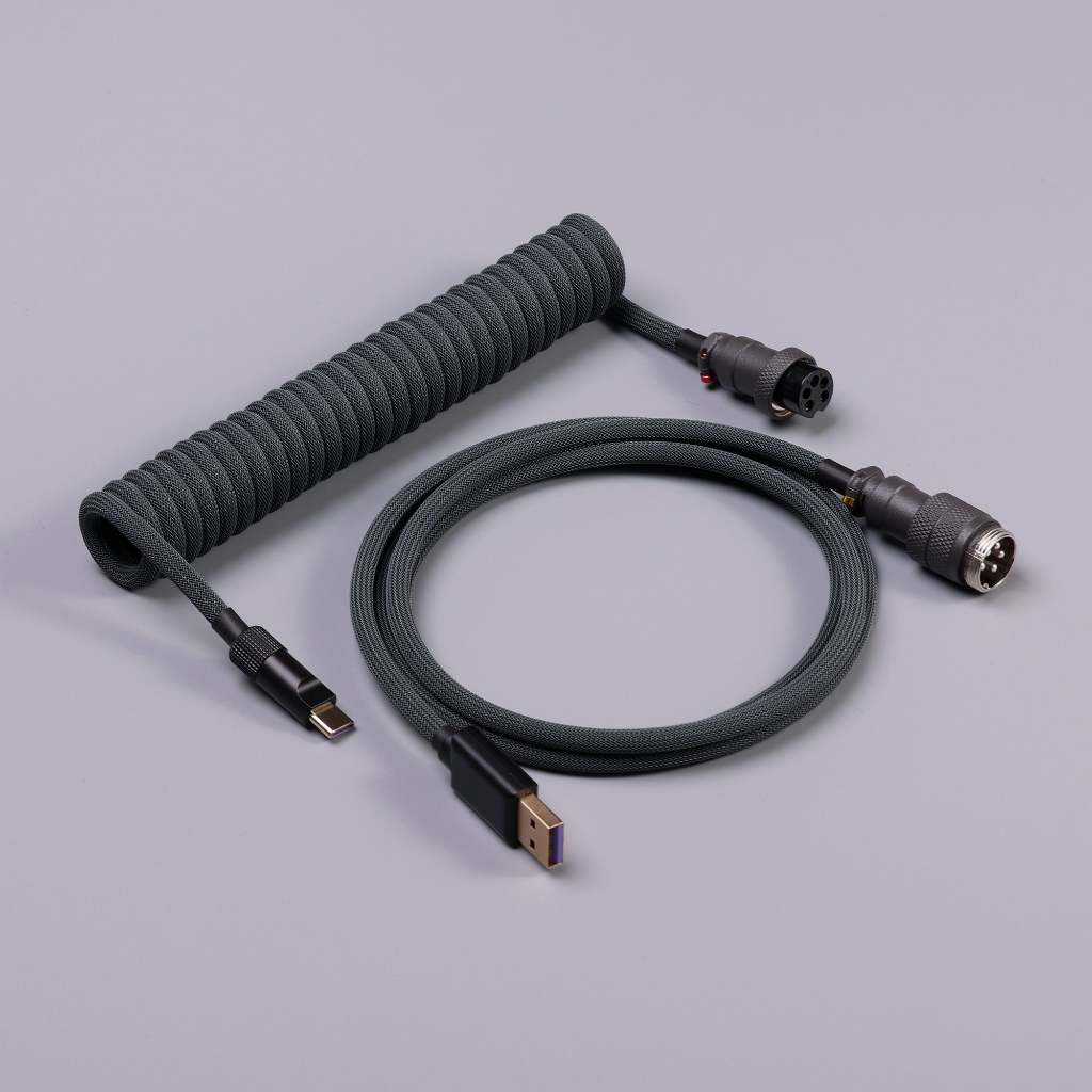 KBDFANS CODING PEASANT HANDMADE Cable CUSTOM MECHANICAL KEYBOARD USB-C ...