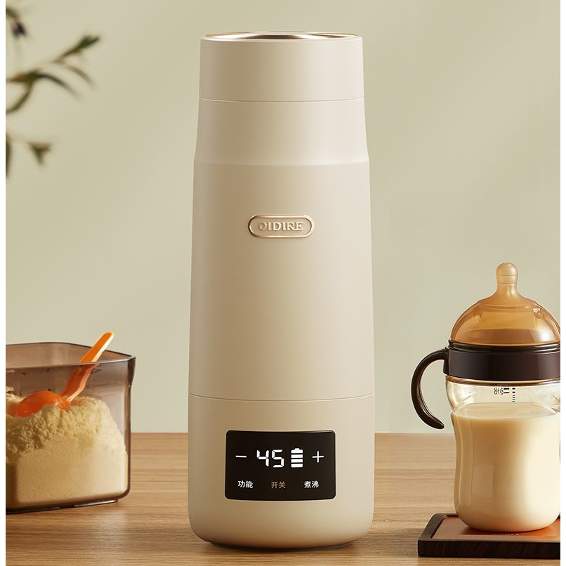 Portable Wireless Rechargeable Electric Kettle Thermal Boiling Cup 316 ...