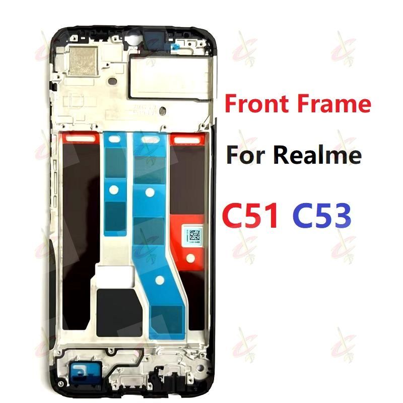 LCD front frame housing for oppo Realme C53 RMX3760 C51 RMX3830 Body ...