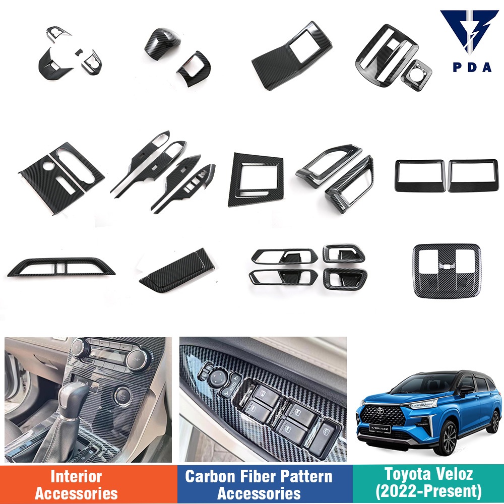 Toyota Veloz W101 (2022-Present) Carbon Fiber Pattern window Switch ...