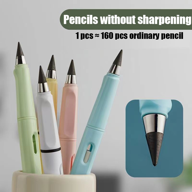 New Unlimited Eternal Pencil No Ink fountain Pen Magic Pencils for ...