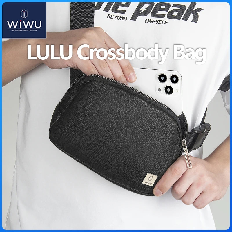 WIWU LULU Crossbody Bag Multiple Pockets for iPhone Storage Carry Case ...