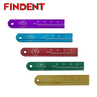 Dental Span Measure Scale Endo Rulers Aluminium Endodontic Finger ...