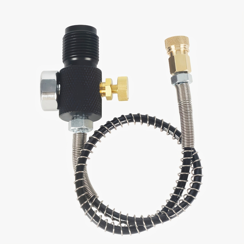 Diving respirator oxygen bottle air guide adapter, G5/8 large bottle to ...