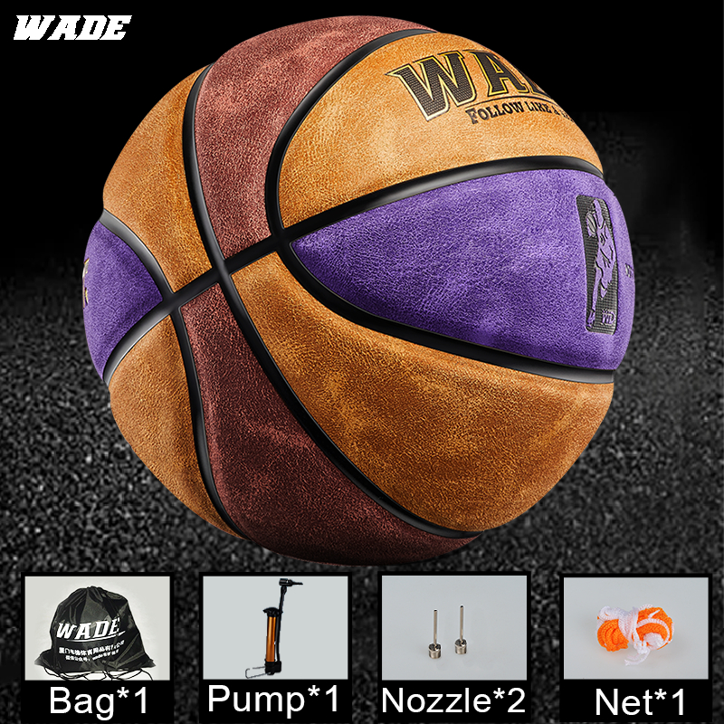 WADE 7# Original Soft PU Leather Ball for Indoor/outdoor High ...