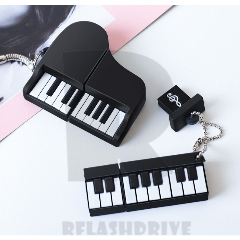 Personalized Grand Piano Accordion Silicone USB Flash Drive Refers to ...