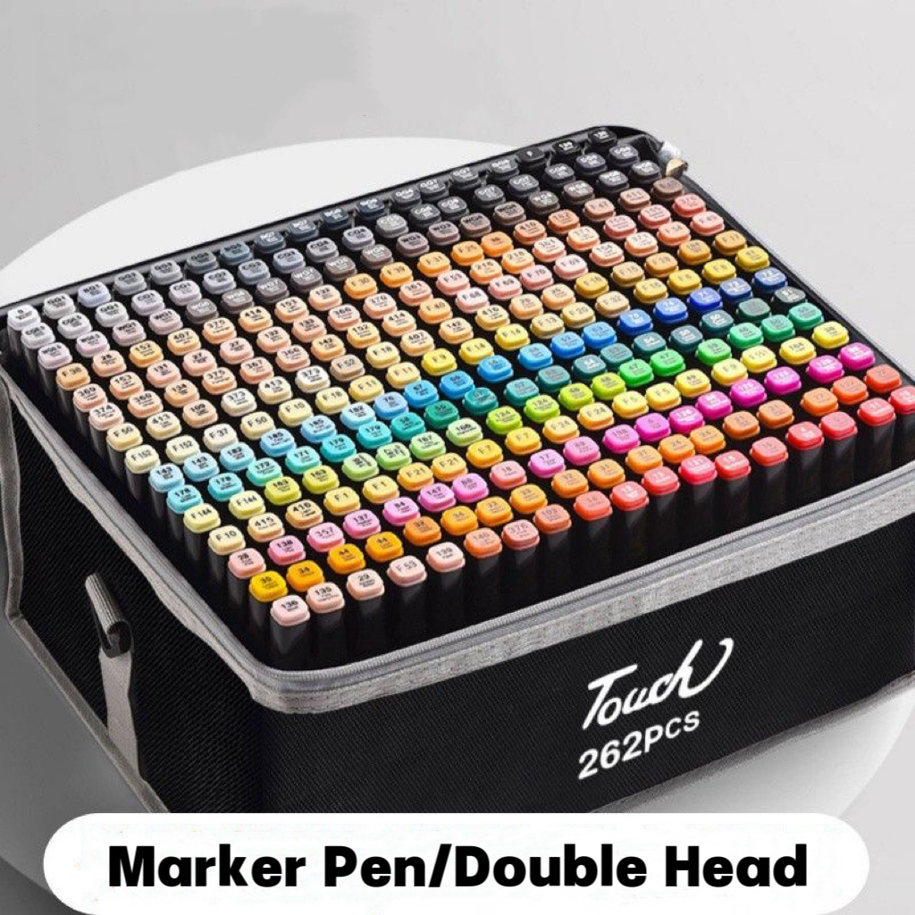 Touch Markers Pen Sketching Markers Twin Tip Drawing Brush Pen Drawing ...