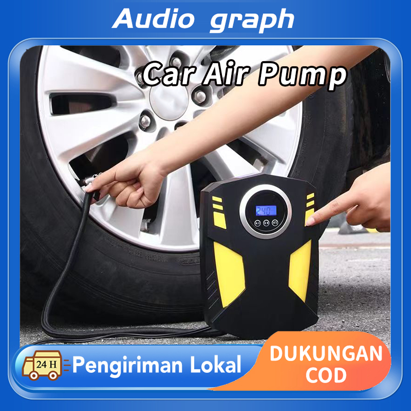 LOWEST PRICE 12V Portable Car Electric Tyre Pump Tire Inflator Car Tyre ...