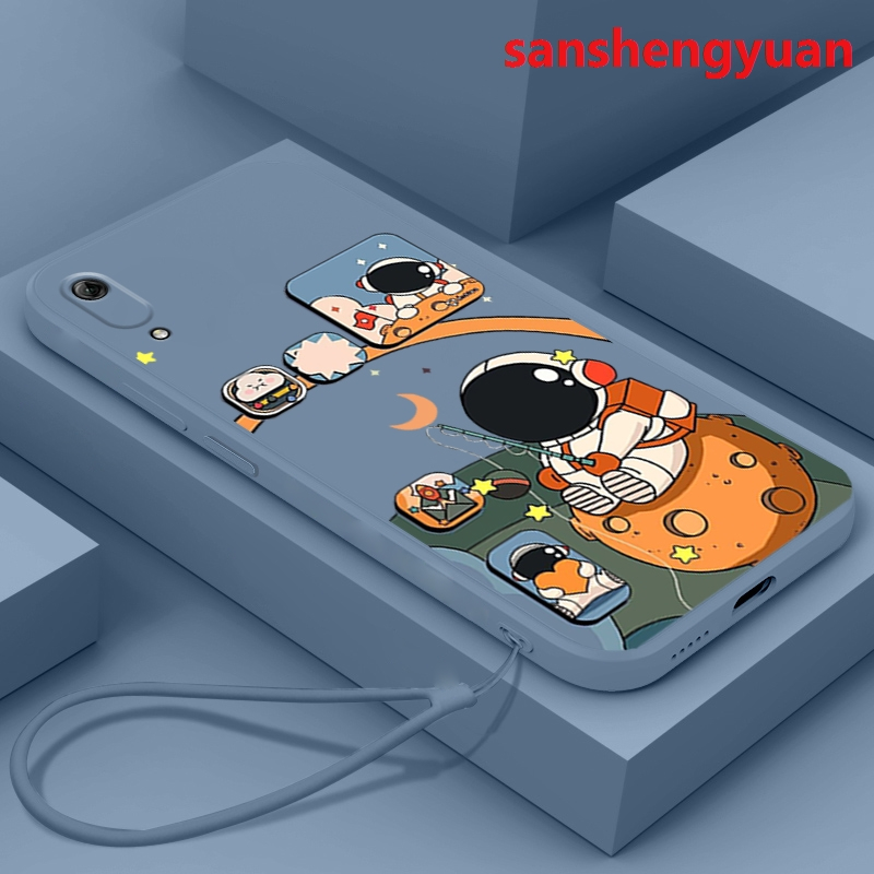 Casing huawei y6 pro 2019 y6s phone case Softcase Liquid Silicone ...