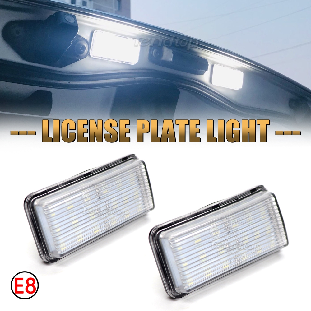 2pcs Led Number License Plate Light for Toyota Land Cruiser 100 200 ...