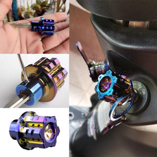 Universal Motorcycle CNC Modified Key Cover CNC Key Bit Hexagon Key Tip ...