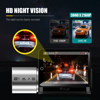 Asawin A6 4K Dash Cam Wifi Gps ADAS Car Camera 2.35" Touch Ips Screen ...