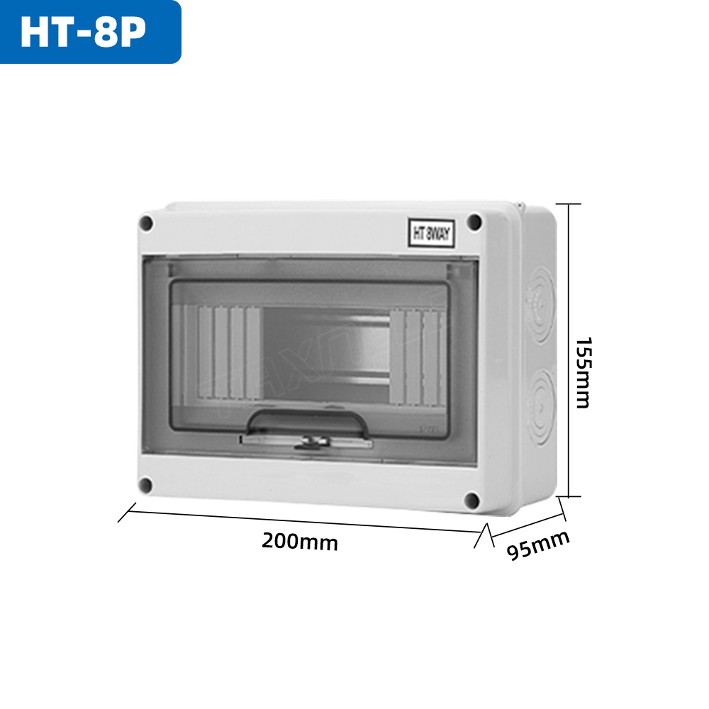 Outdoor Waterproof Electrical Distribution Box HT IP65 5 8 12 15 18 ...