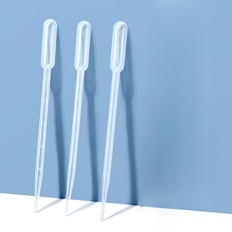 Plastic dropper pipette calibration Clear plastic dropper with ...