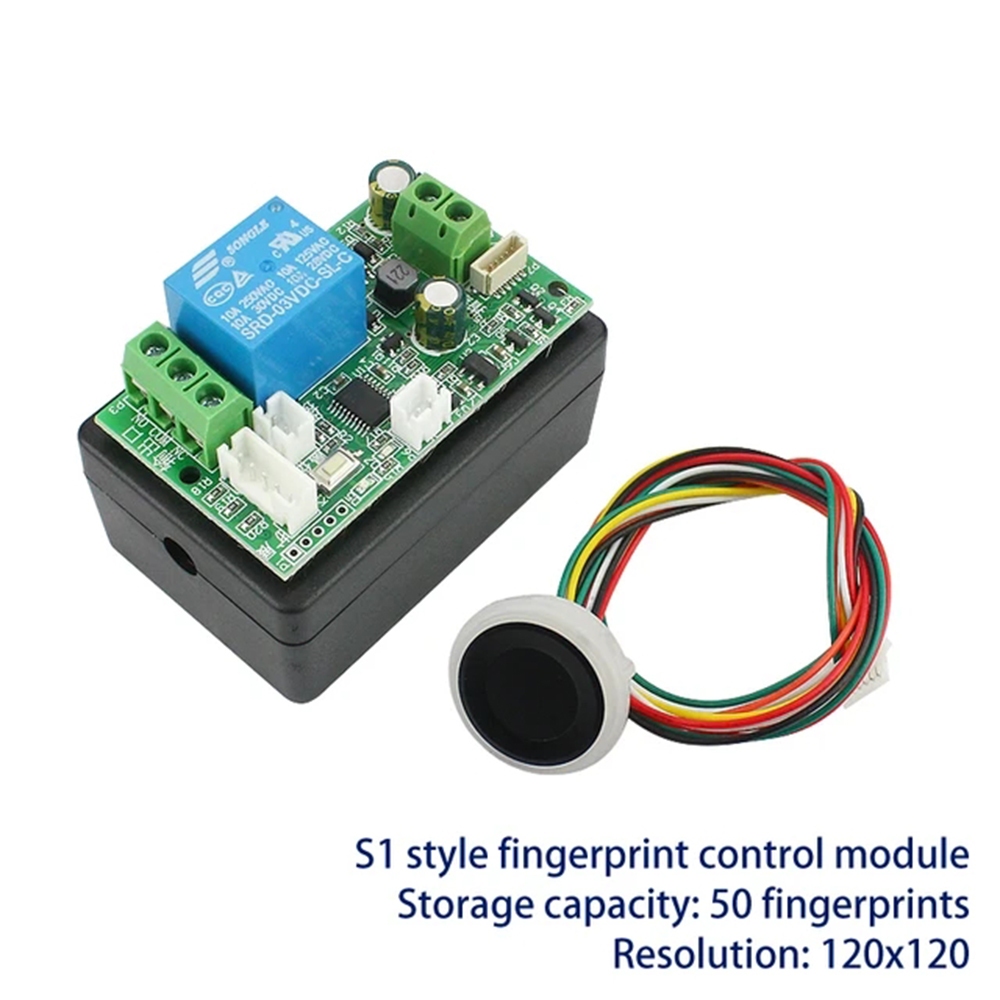 Access control fingerprint control board 7-30V fingerprint ...