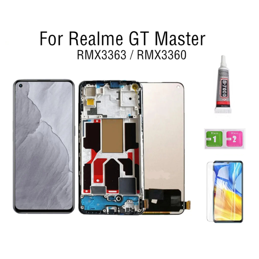 OLED with Frame for Realme GT Master Edition RMX3360 RMX3363 LCD ...