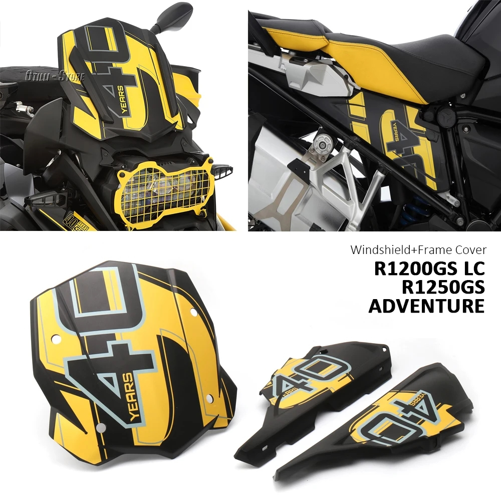 New WindScreen Windshield Viser Side Panel Frame Guard For BMW R 1200 ...