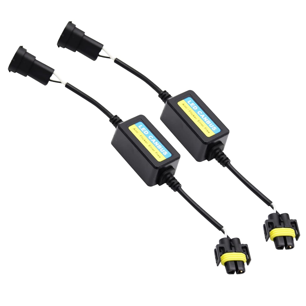 H8/H9/H11/H27/880/881 LED Anti Flicker Error Code Capacitor LED ...