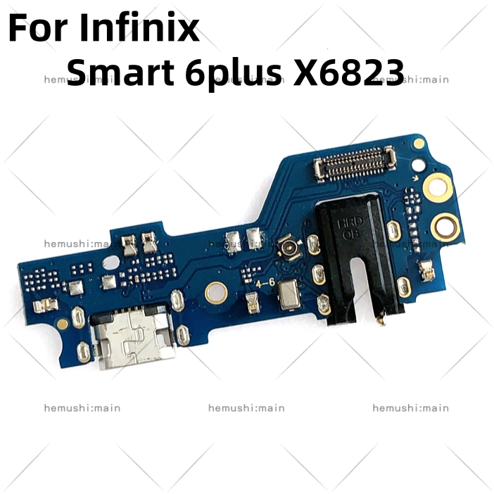 USB Charging Board For Infinix Smart 6plus X6823 USB Charger Jack Port ...