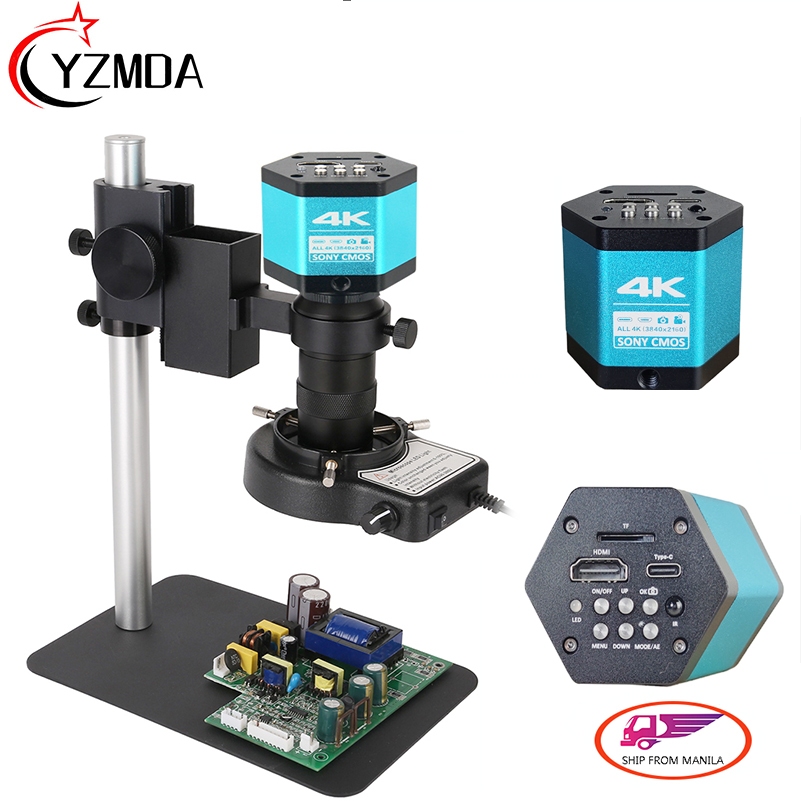YIZHAN 4K 48MP 2160P HDMI TYPE-C Industrial Digital Video Microscope ...