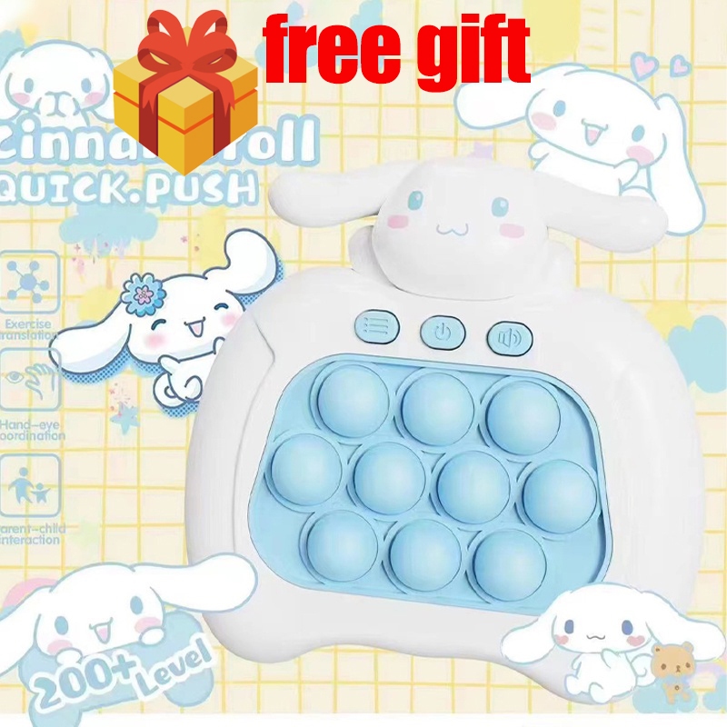 free gift Christmas toys Pop It Game Machine 100lv Quick Push POP IT ...