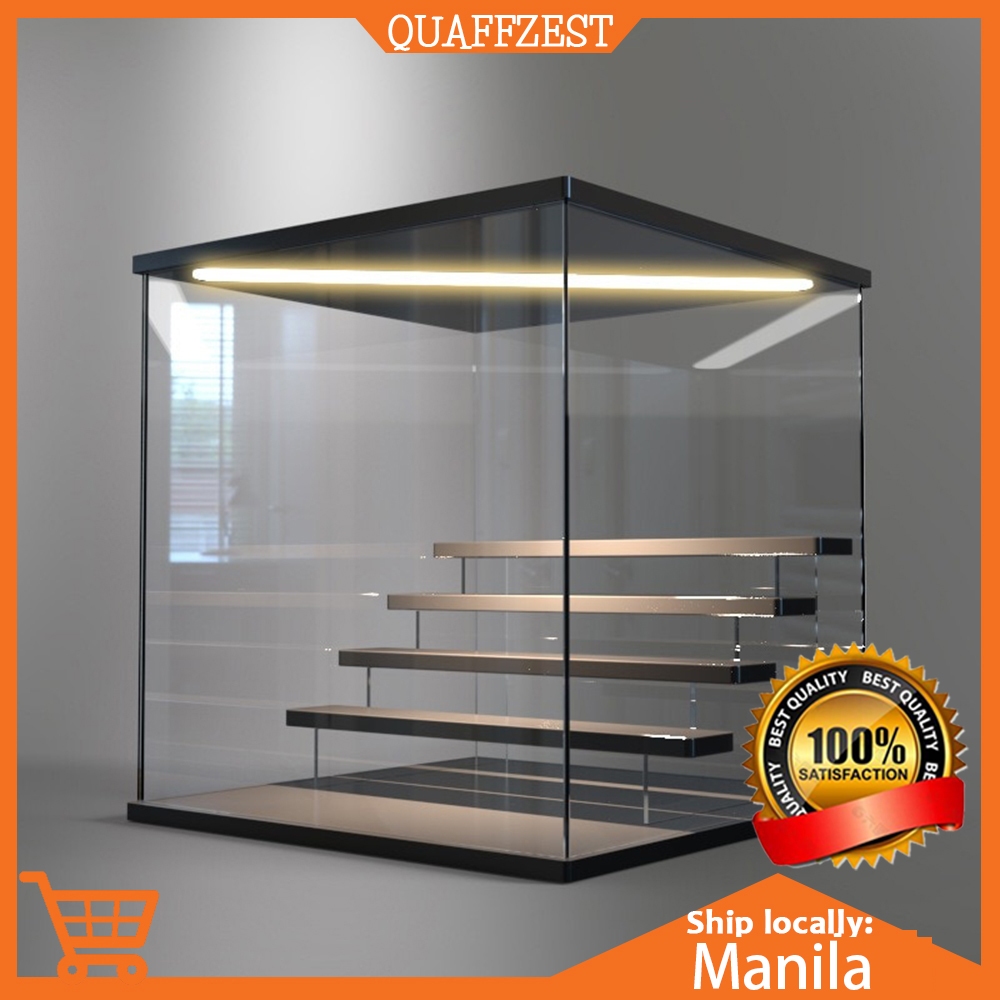 2-5 Layers Of Acrylic Display Box With Lights | Shopee Philippines