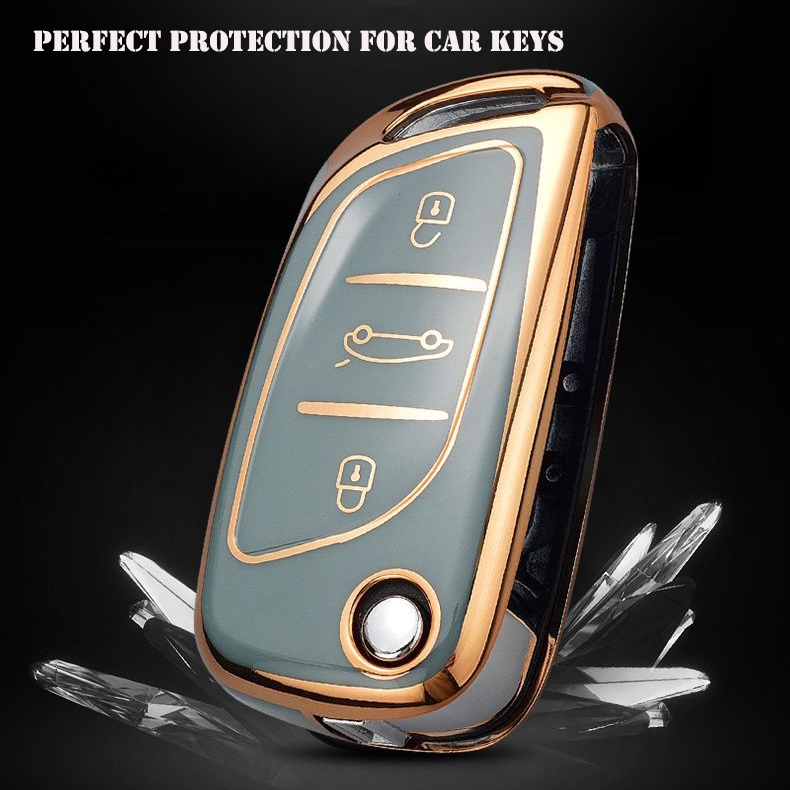 Modified key case for Toyota nissan honda Citroen Peugeot Universal car ...