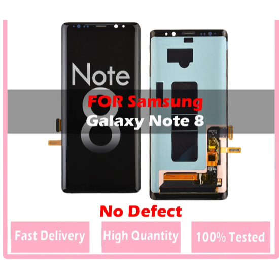 Original New N950F LCD For Samsung Galaxy Note 8 Display Super AMOLED ...