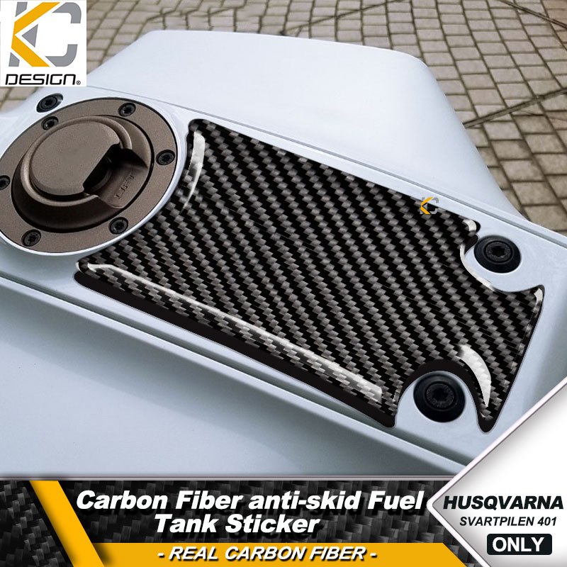 Genuine carbon fiber Husqvarna black arrow white arrow 401 250 heavy ...