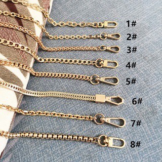 Bag Chain Shoulder Strap Accessories Strap One-Shoulder Diagonal Metal ...