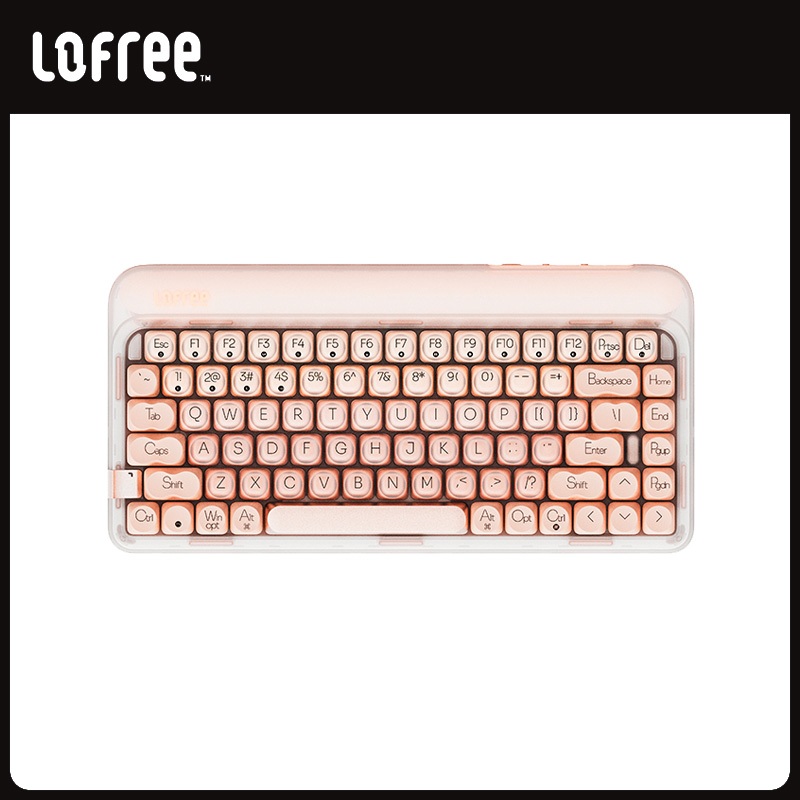 Lofree 84 Keys Dot Foundation Mechanical Wireless Keyboard Bluetooth 2 ...