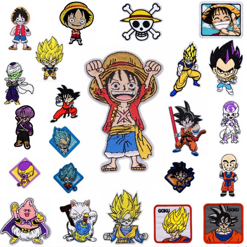 Dragon Ball Series One Piece Series Son Goku Vegeta Super Saiyan Luffy ...