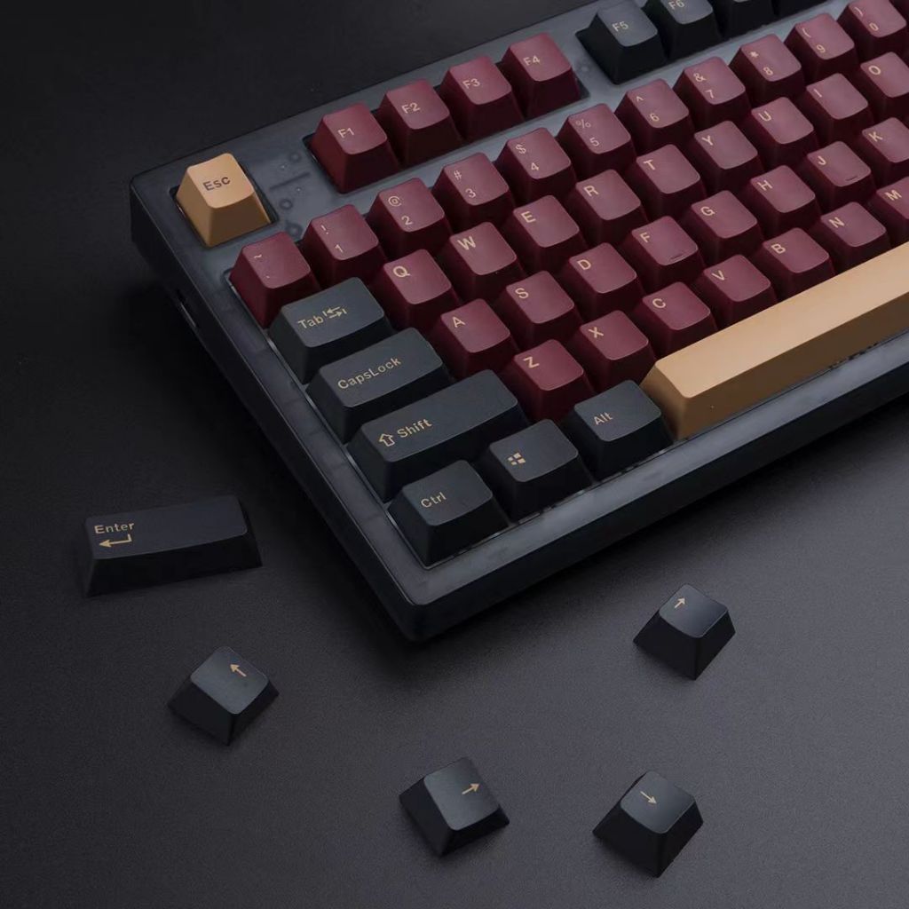 135-key High-Appearance Red Samurai OEM Height PBT Sublimation Cross ...