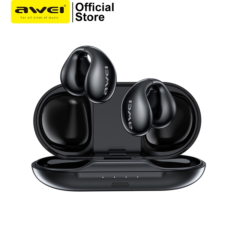 Awei TZ2 OWS Bone Conduction Headphones Open Ear Earphone Bluetooth ...